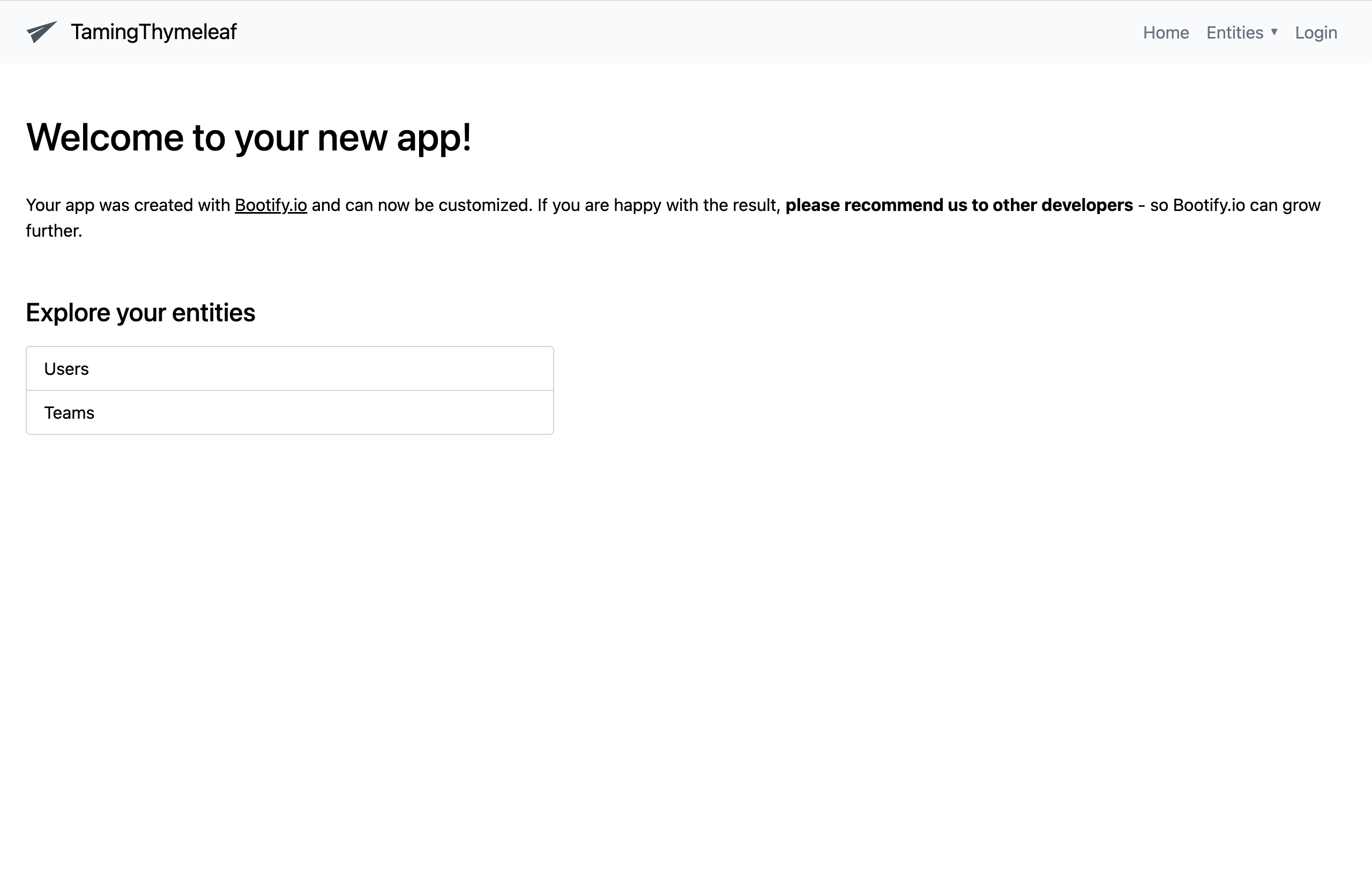 Rapid application prototyping with Bootify - Wim Deblauwe